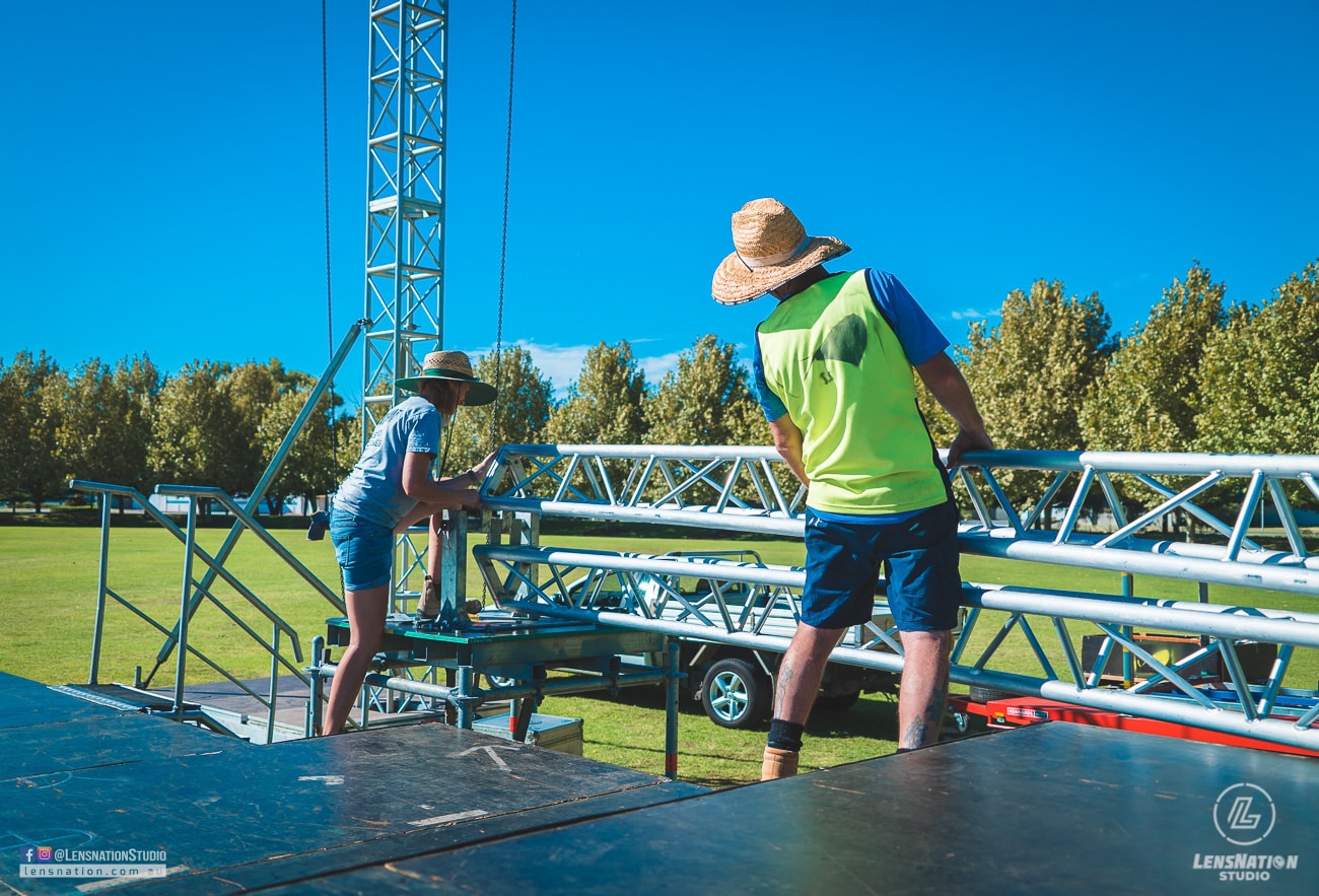 Commercial Photography - Splendid Structures Stage Shell Hire ...