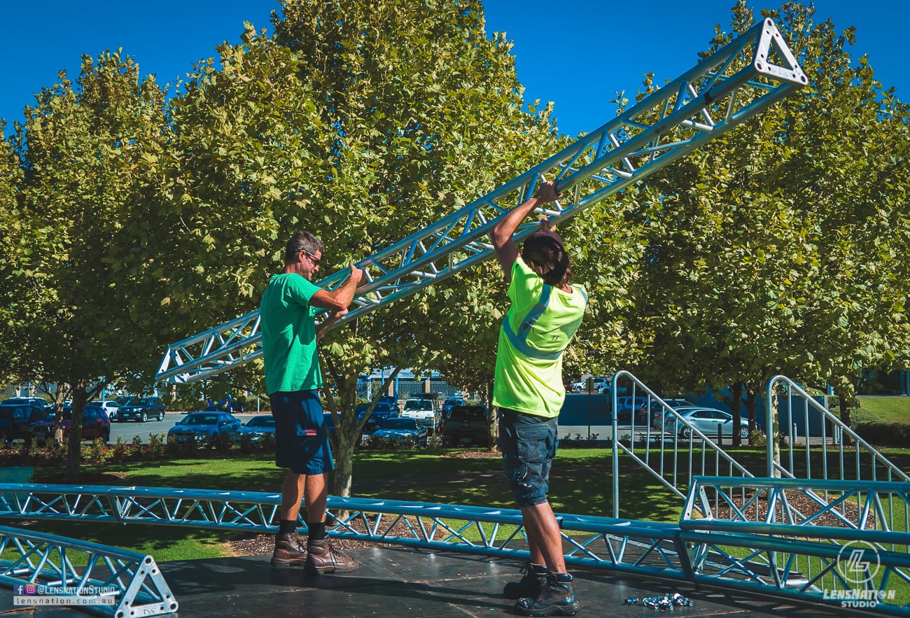 Commercial Photography - Splendid Structures Stage Shell Hire ...