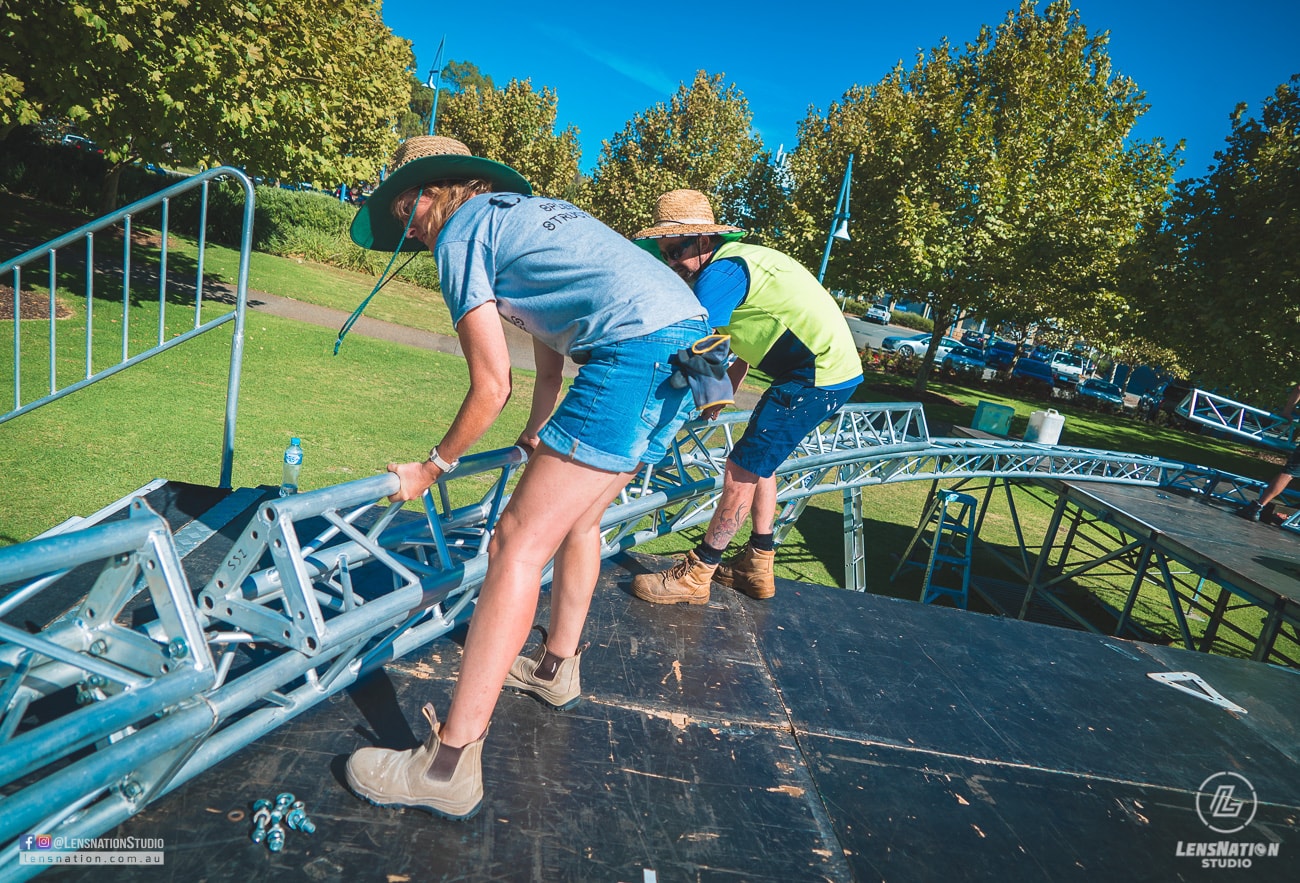 Commercial Photography - Splendid Structures Stage Shell Hire ...