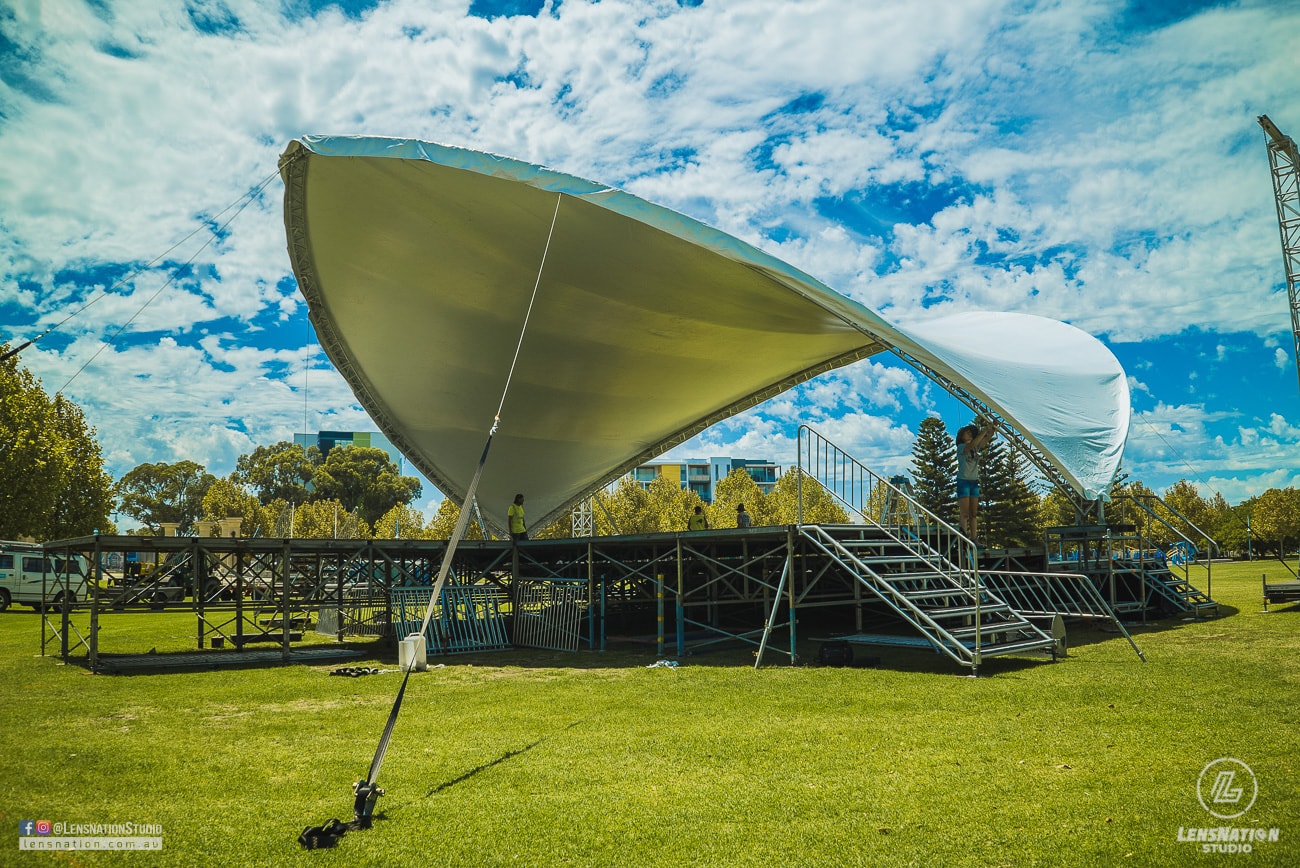 Commercial Photography - Splendid Structures Stage Shell Hire ...