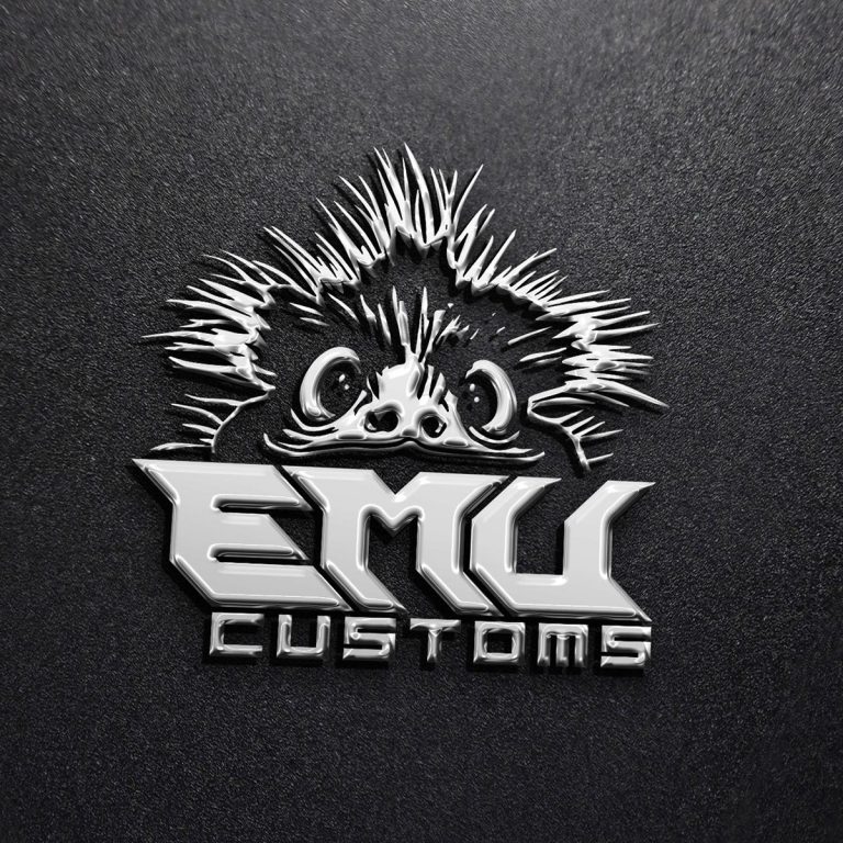 Logo Design for Emu Customs - LensNation Perth