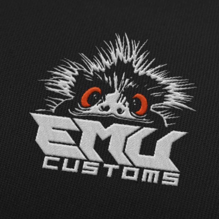 Logo Design for Emu Customs - LensNation Perth