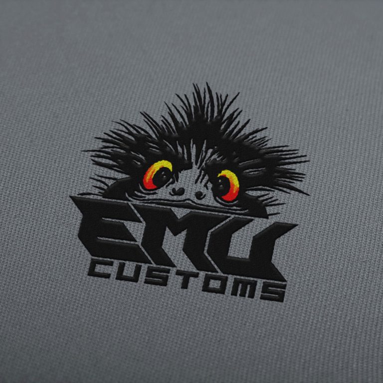 Logo Design for Emu Customs - LensNation Perth