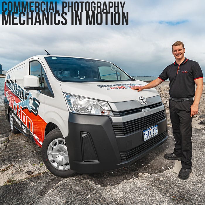 Mobile Auto Mechanic Business Photographs - LensNation Perth