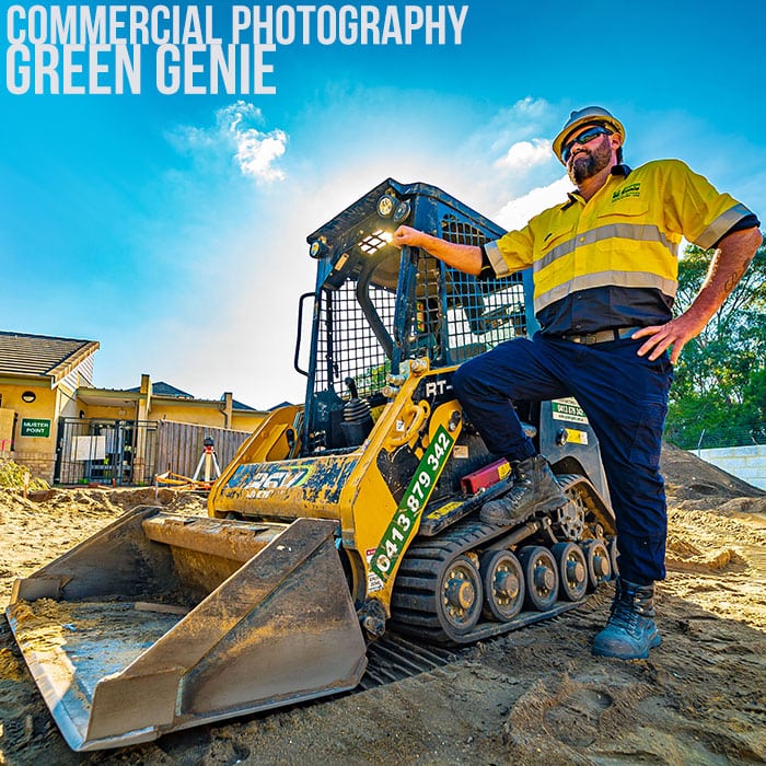 Earthworks Business Photography - Green Genie - LensNation Perth