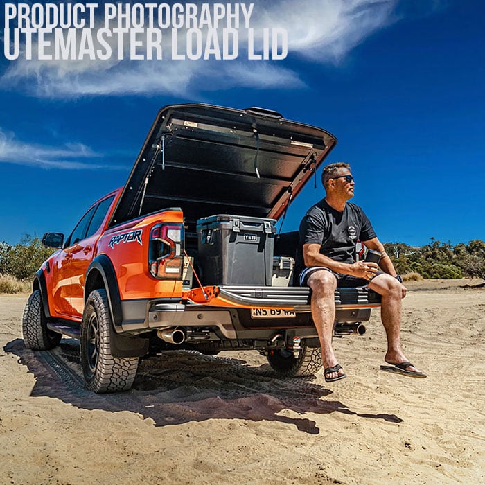 UteMaster Load Lid shoot with Ford Ranger Raptor 2022 - LensNation Perth