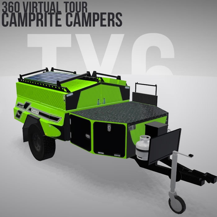 Camprite Camper Trailer 3D 360 Virtual Tour - LensNation Perth