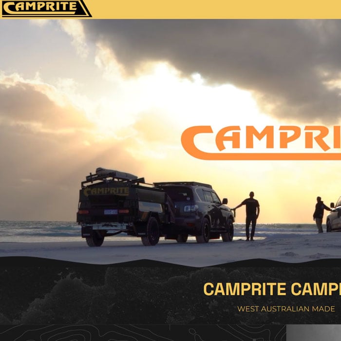 Finished the Camprite Campers Website - LensNation Perth
