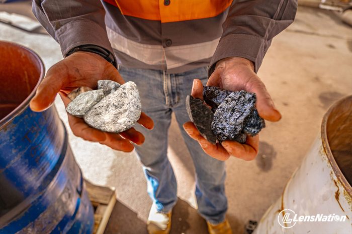 Global Lithium Ore Sorting Trial at STEINERT Australia Photographs ...